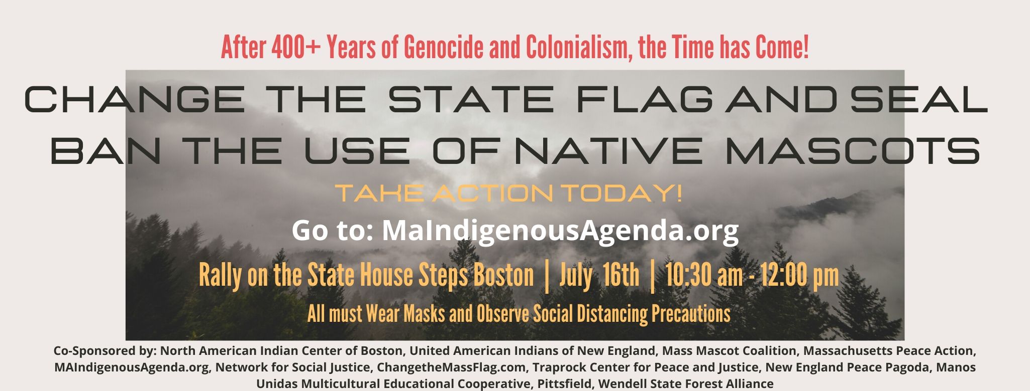 Change the Mass Flag – Rally in Boston – July 16 – 10:30 AM ...